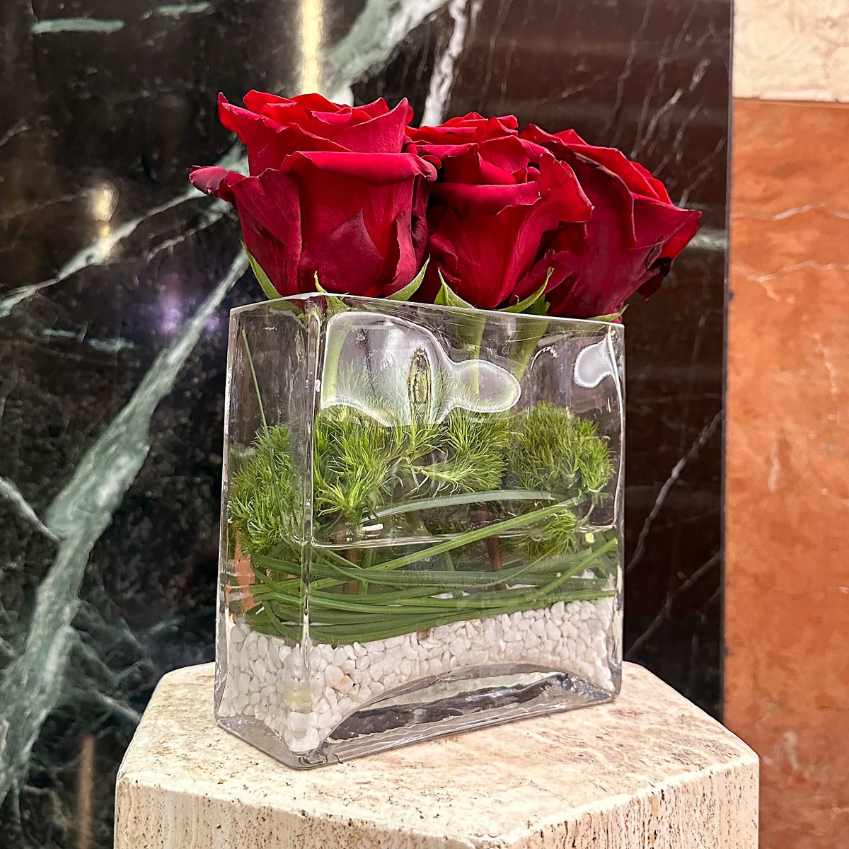 Arragements - Triad of Roses - Heather Floral | Heather Floral